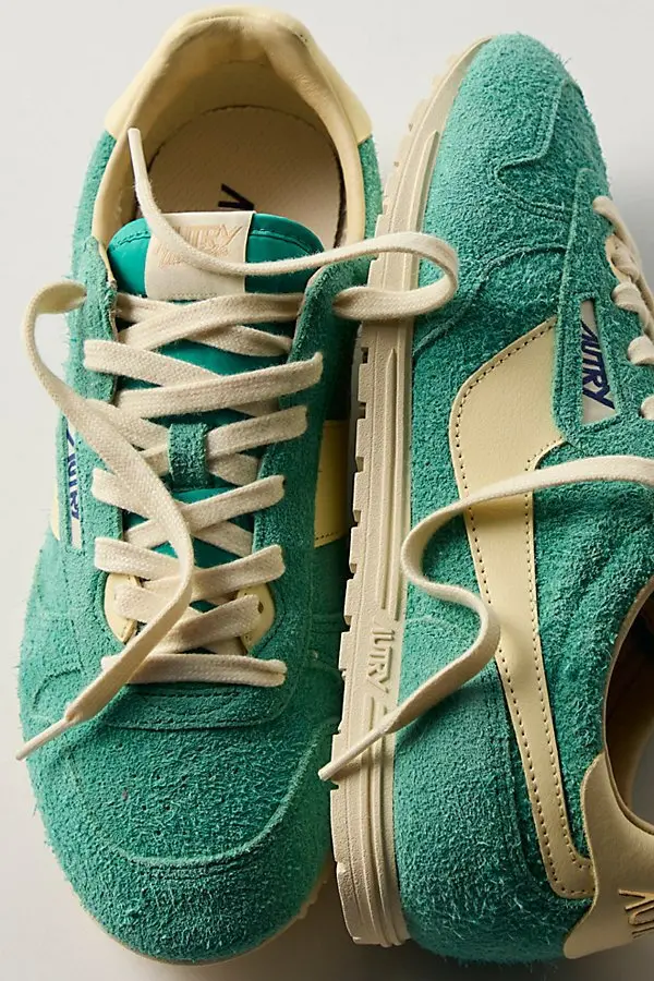 AUTRY Windspin Low Suede Sneakers - Excursion/rutabaga