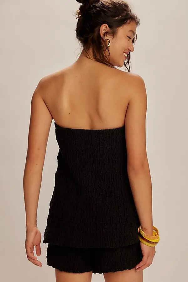 Free People Evelyn Strapless Romper