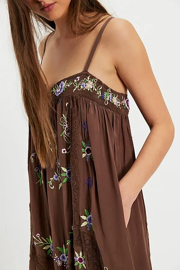 Free People Strawberry Garden Jumpsuit
