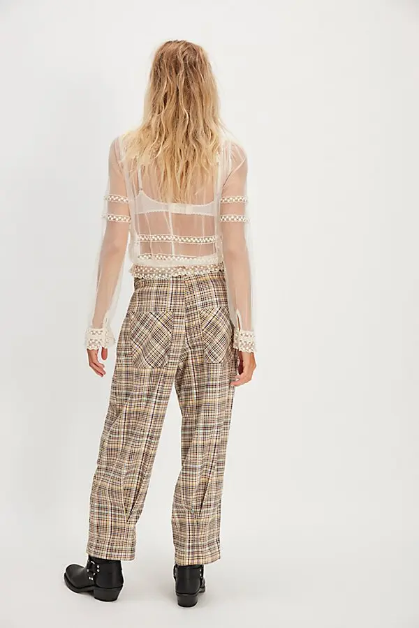 Free People Nice Choice Pull-on Trousers