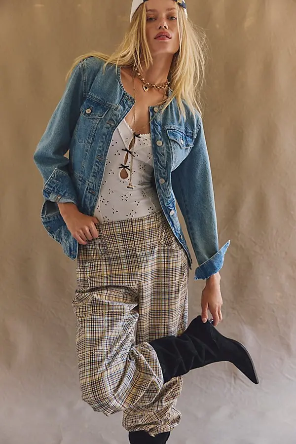 Free People Nice Choice Pull-on Trousers