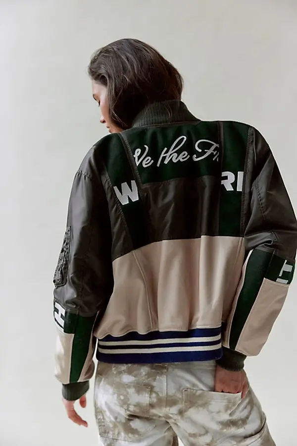We The Free Varsity Bomber Jacket