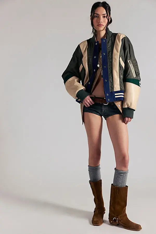 We The Free Varsity Bomber Jacket
