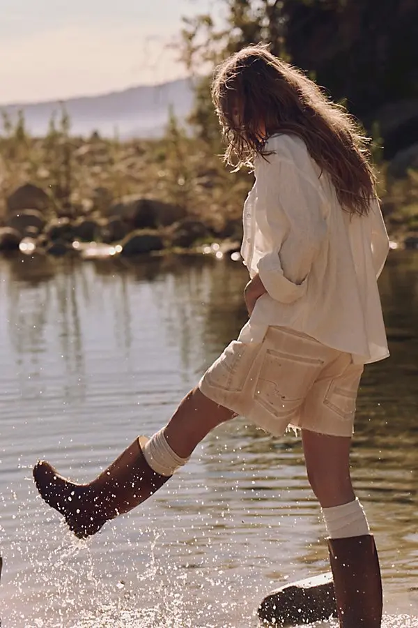 PLASTICANA Kapitana Tall Rain Boots - Hemp