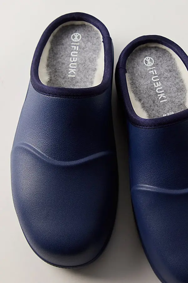 FUBUKI Nozawa Clogs - Navy