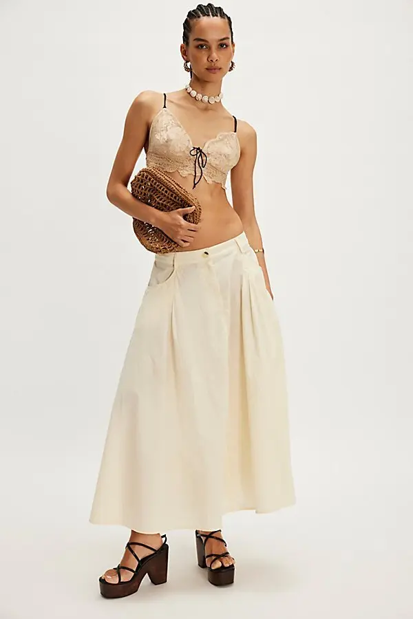Free People All Around Midi Skirt