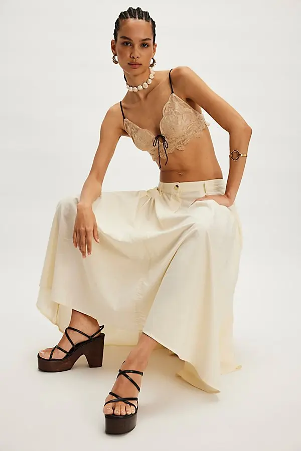 Free People All Around Midi Skirt