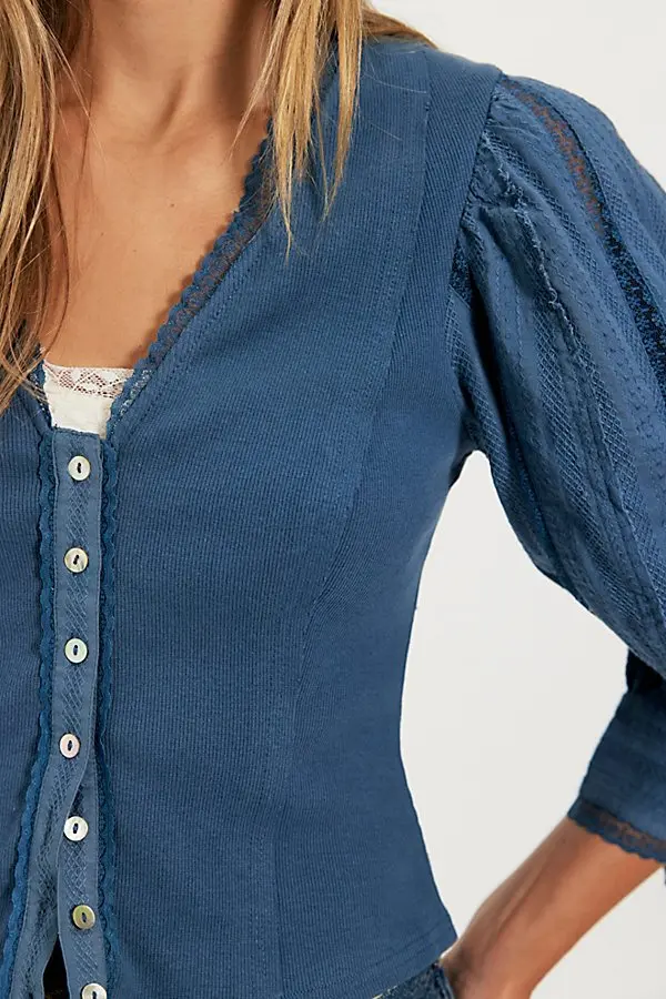 Free People Sumner Lace Blouse - Deep Dive