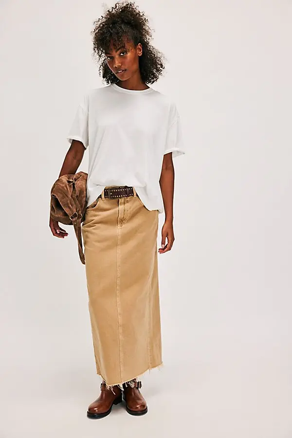 TRICIA FIX Oversized Butterfly Cutout T-shirt - Ivory