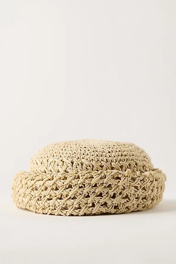 Free People Sailor Straw Hat - Neutral