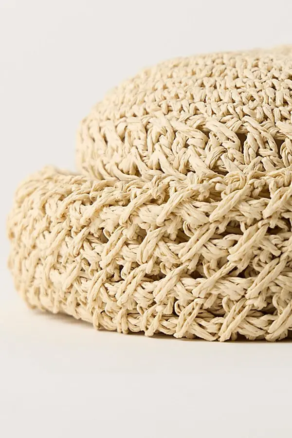 Free People Sailor Straw Hat - Neutral