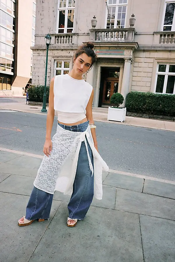 Free People Bali Lace Sarong At