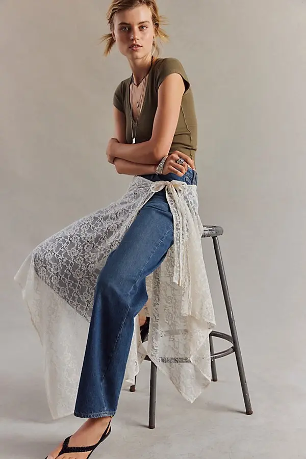 Free People Bali Lace Sarong At