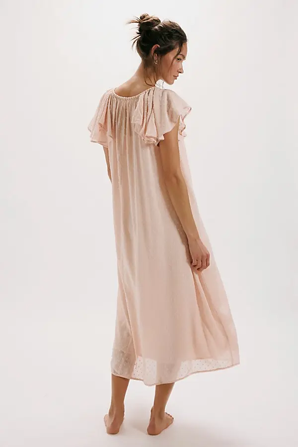 Free People Savannah Rose Midi Dress