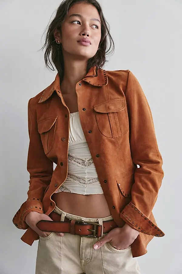 We The Free Carmen Suede Jacket