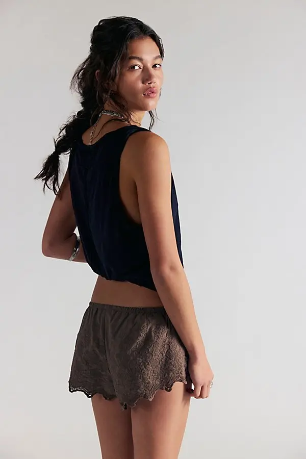FP ONE Free Spirit Lace Micro Shorts