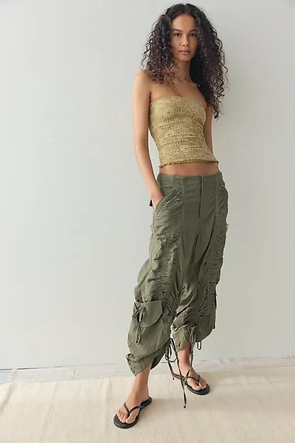 INTIMATELY Textured Floral Tube Top - Willow