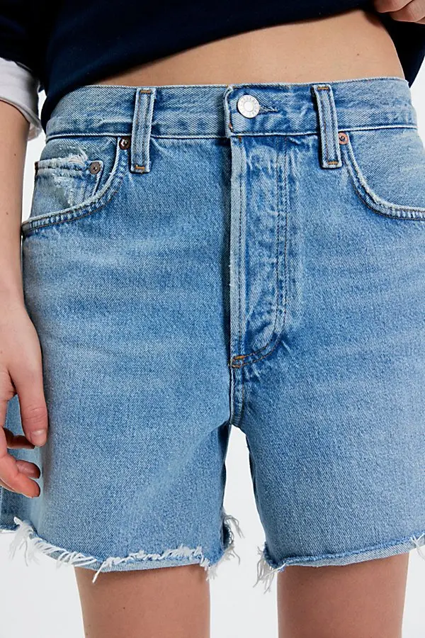 AGOLDE Nye Denim Shorts - Post