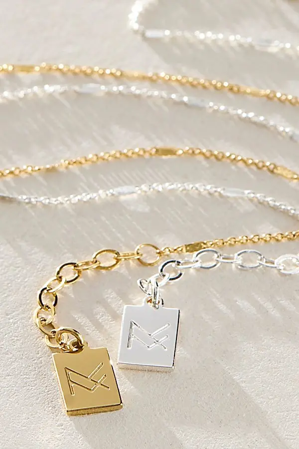 MIRANDA FRYE Delicate Satellite Anklet - Silver