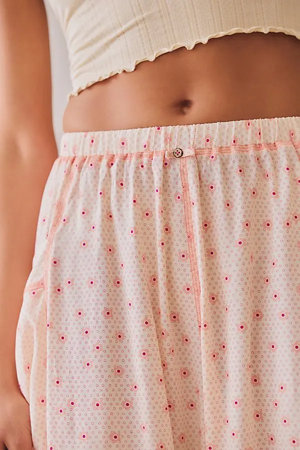 INTIMATELY Cropped Harem Pants With Bow Detail