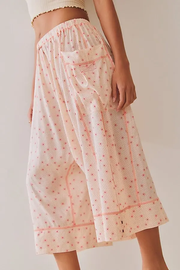 INTIMATELY Cropped Harem Pants With Bow Detail