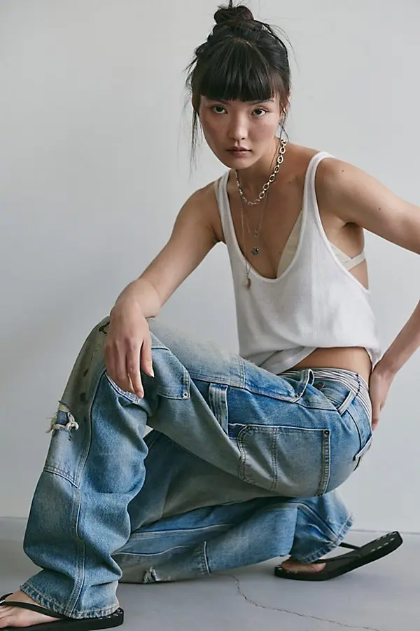 We The Free Carpenter Jeans With Convertible Waistband - Ubi