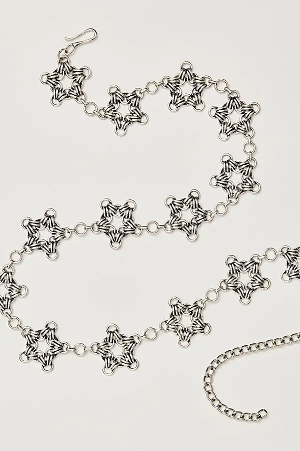 Free People Stars Hollow Chain Belt