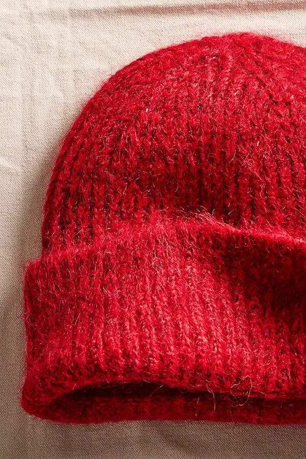 Free People Frostline Beanie - Red