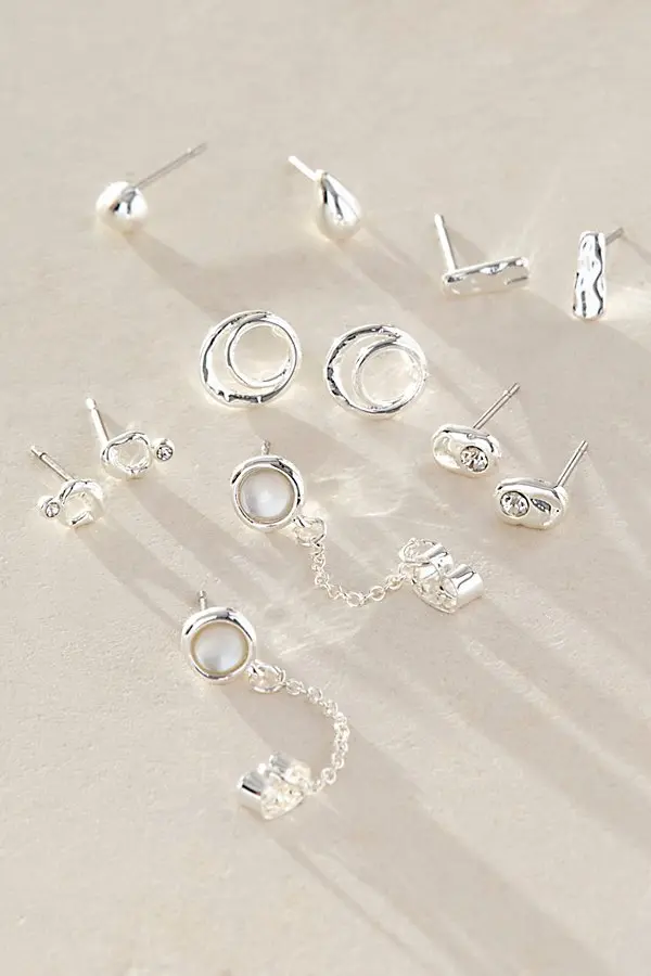 Free People Dewdrop Stud Earring Pack