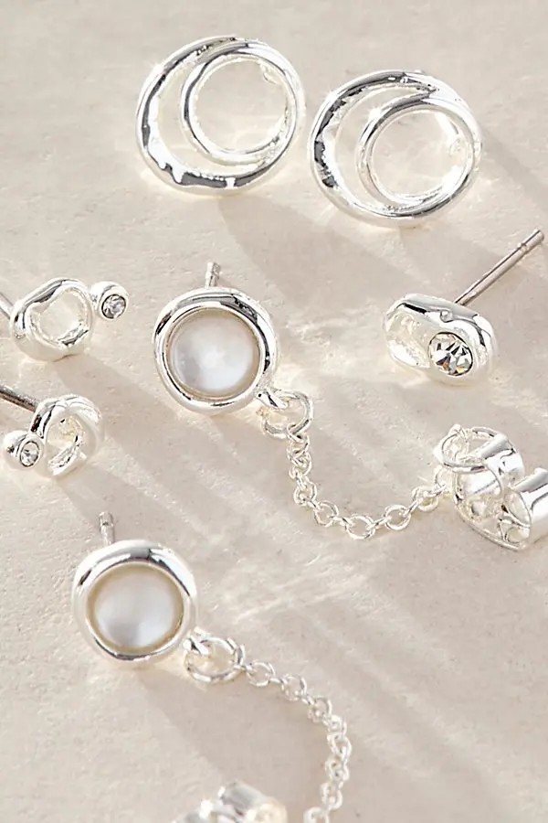 Free People Dewdrop Stud Earring Pack