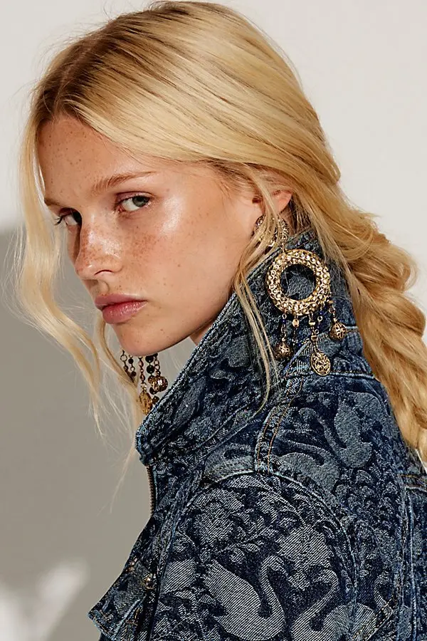 Free People Florence Dangle Earrings - Gold