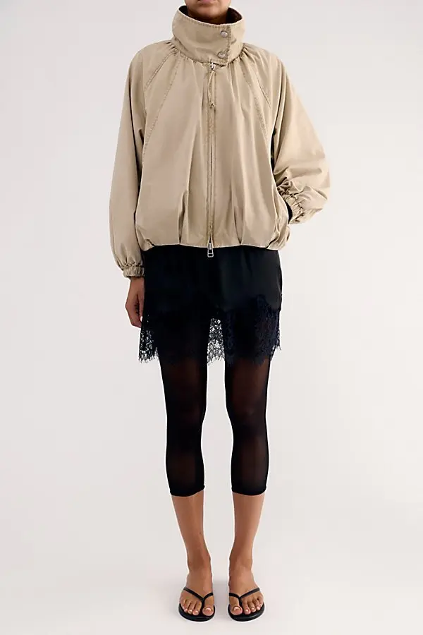 Free People Cropped Tights - Black