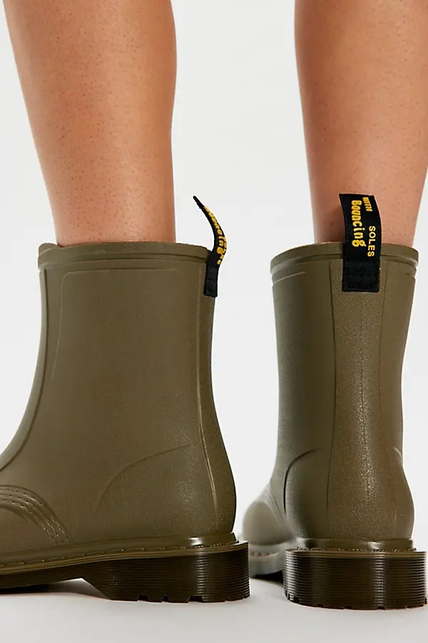 Dr. Martens 1460 Ankle Rain Boots