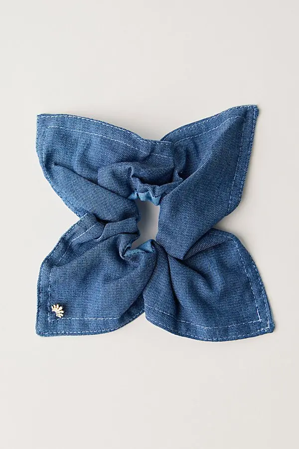 Lele Sadoughi Double Face Scrunchie