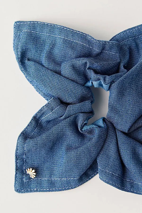 Lele Sadoughi Double Face Scrunchie
