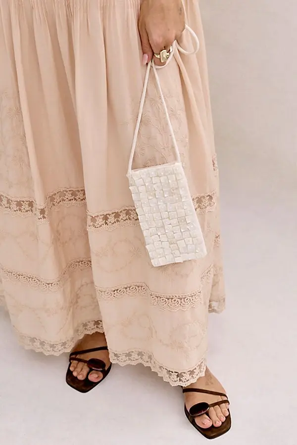 Free People Solana Midi Dress - Blush