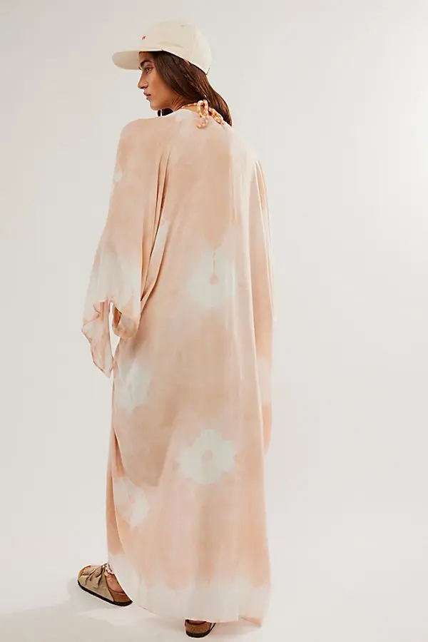 Free People Spellbound Tie Dye Duster Top