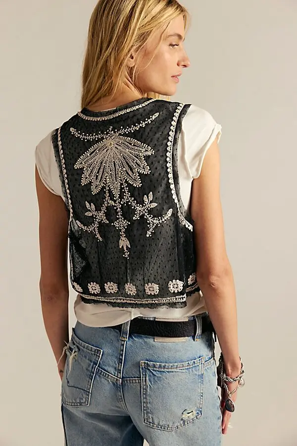 Free People Under The Sun Vest Jacket