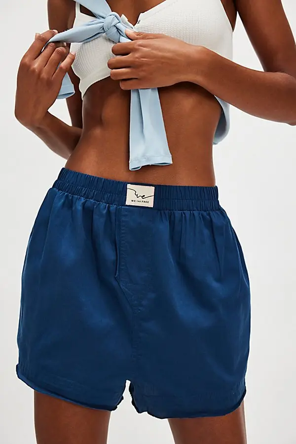 We The Free Day To Day Solid Boxers - Poseidon