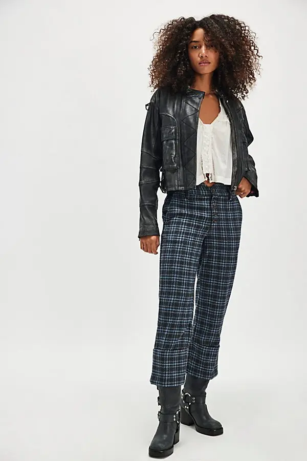 Free People Parkway Cuffed Trousers