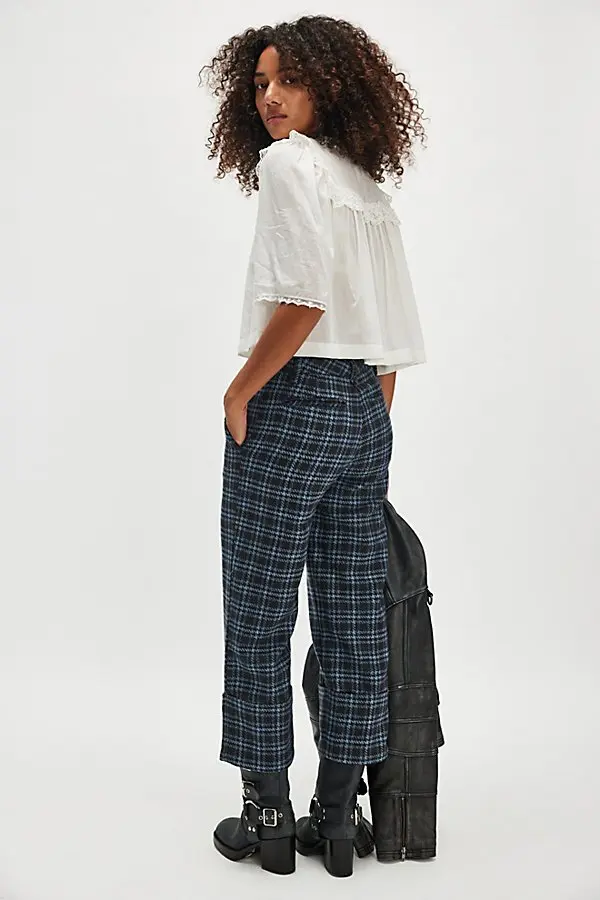 Free People Parkway Cuffed Trousers