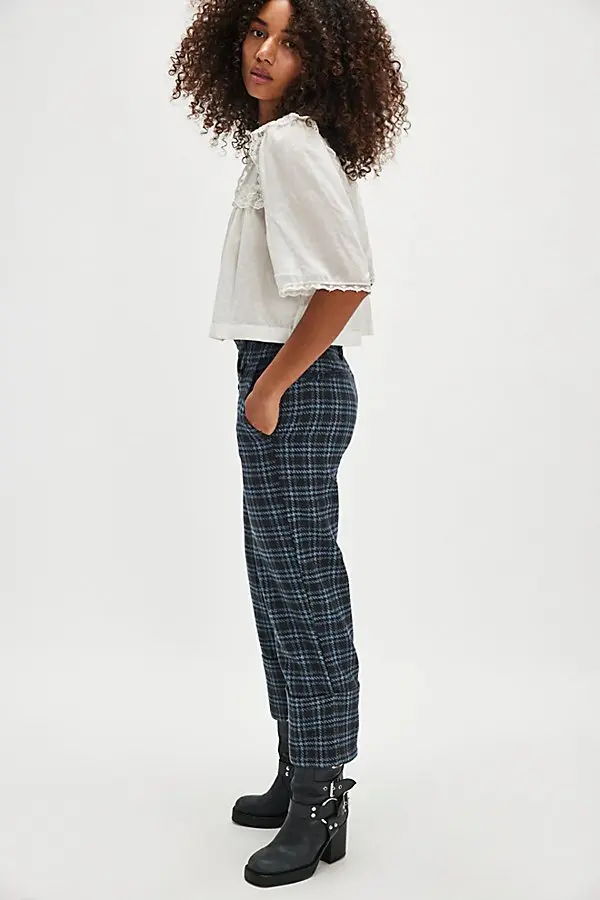 Free People Parkway Cuffed Trousers