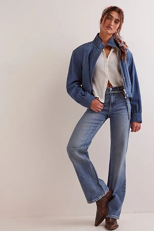 We The Free Sabine Slim A-line Jeans