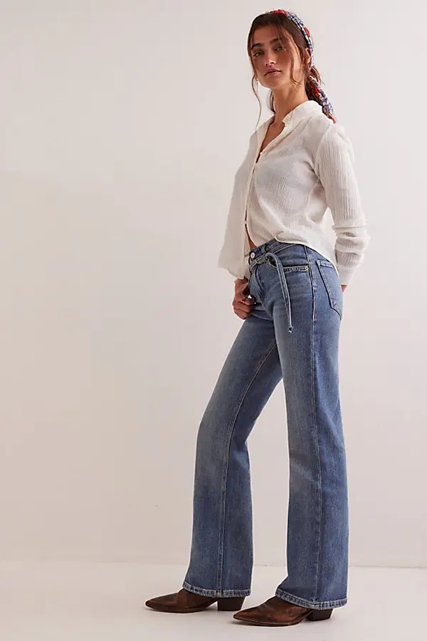 We The Free Sabine Slim A-line Jeans
