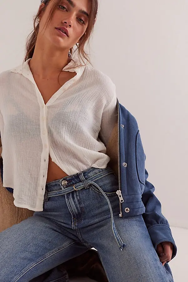 We The Free Sabine Slim A-line Jeans