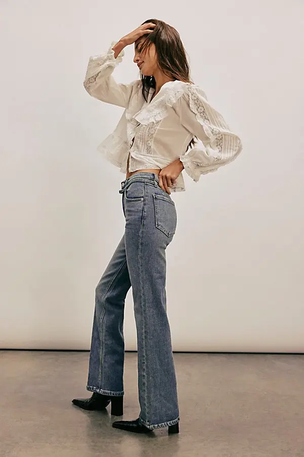 We The Free Sabine Slim A-line Jeans