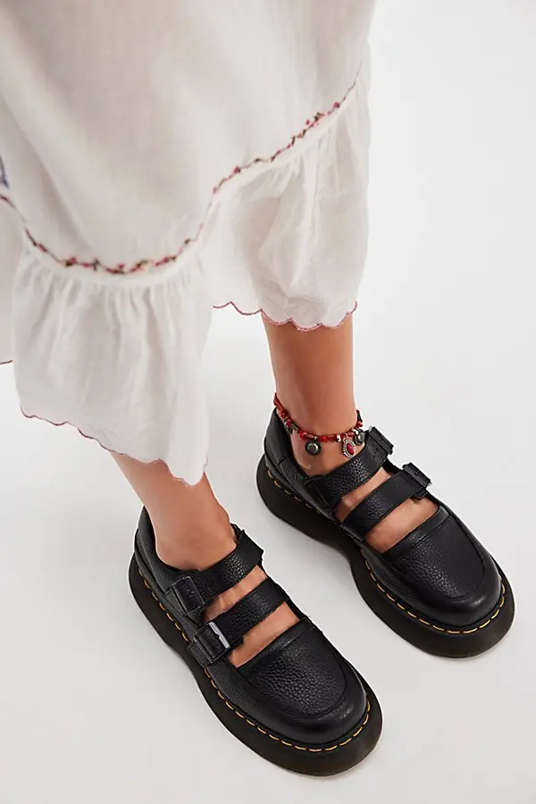 Dr. Martens Buzz Mary Jane Platform Shoes
