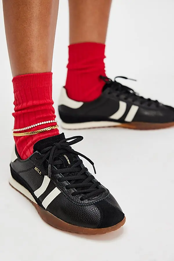 COOLWAY Mile Leather Lace-up Sneakers