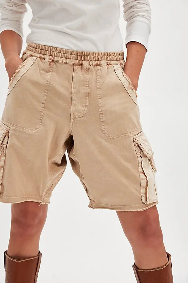 FP ONE Beck Cargo Shorts - Sand