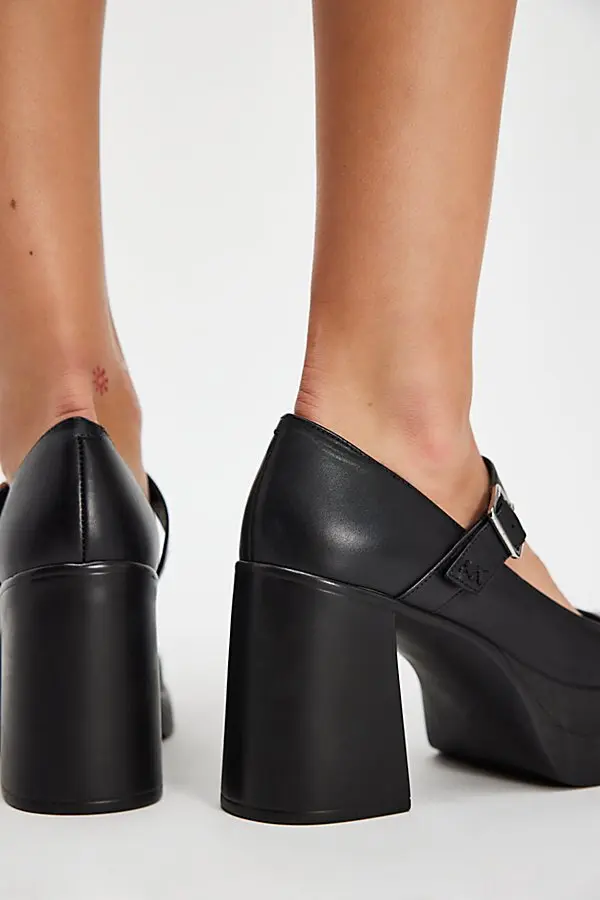 FP COLLECTION Marais Mary Jane Platform Heels